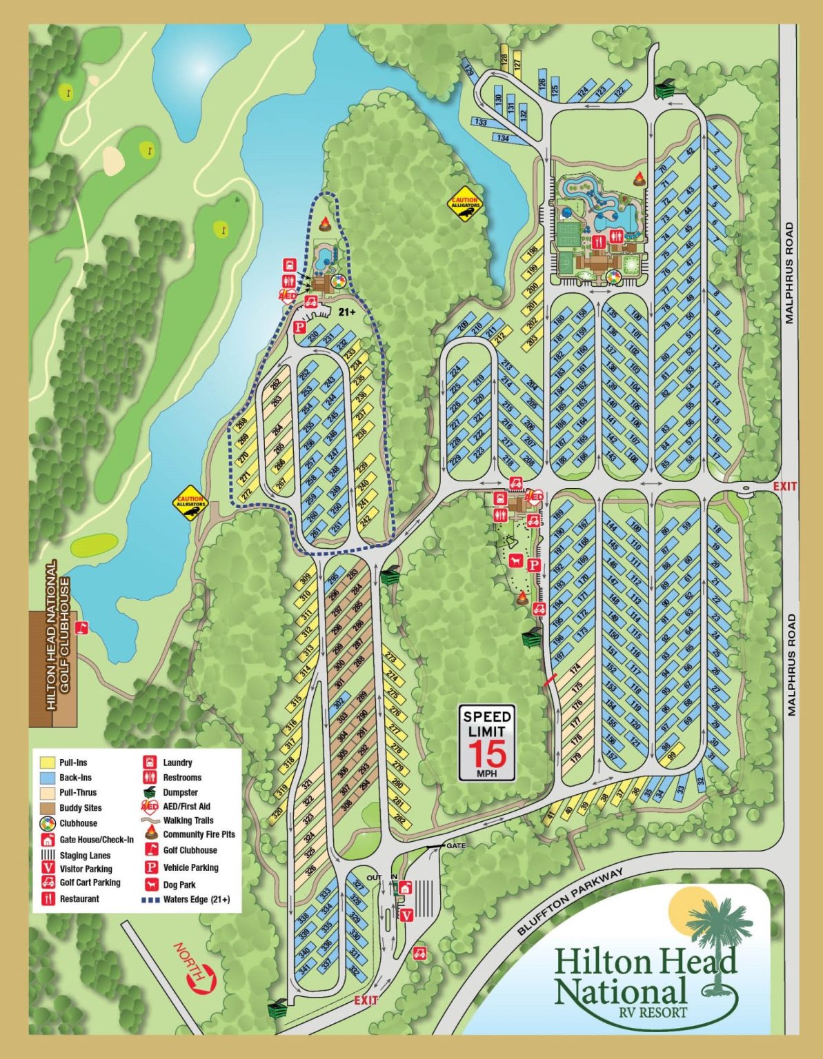 Resort Maps - Hilton Head National Golf Club